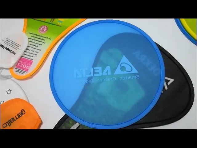 Promotional Gift Pride Collapsible Pop Up Round Foldable Fan Or Folding ...