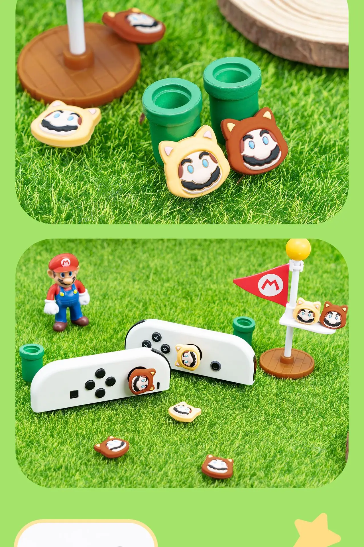 New Product Nin Tendo Switch Oled/switch Joystick Thumb Stick Cap ...