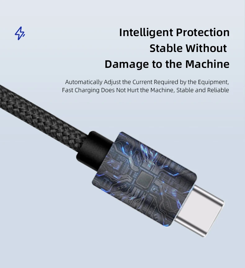 Cabos Usb To Type C Micro Kabel Data Line 3a Fast Charging Cable ...