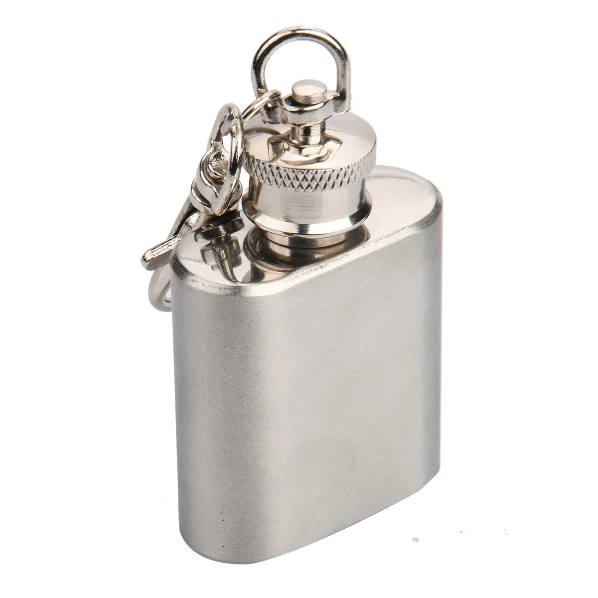 Mini Hip Liquor Flask With Key Chain 1 Oz Stainless Steel Flask - Buy 1 ...
