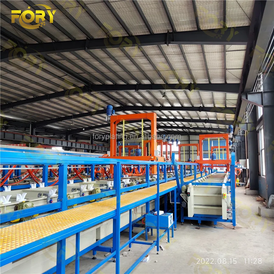 galvanizing line equipment/ automatic galvanized plating line/ gold ...