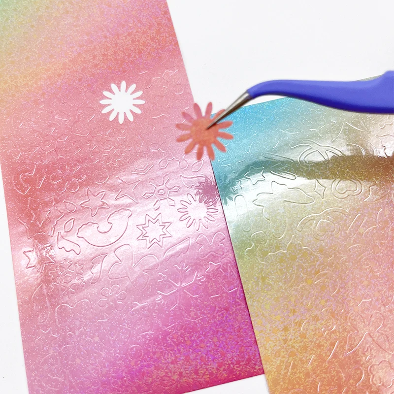 Transparent Round Logo Stickers Plastic Vinyl Clear Printed Foil Label ...