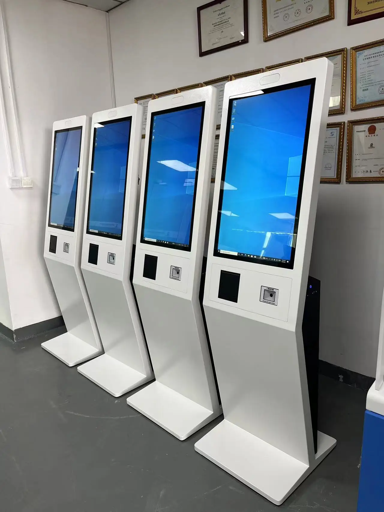 Self-service Payment Kiosk - QR Code Scanning Solutions