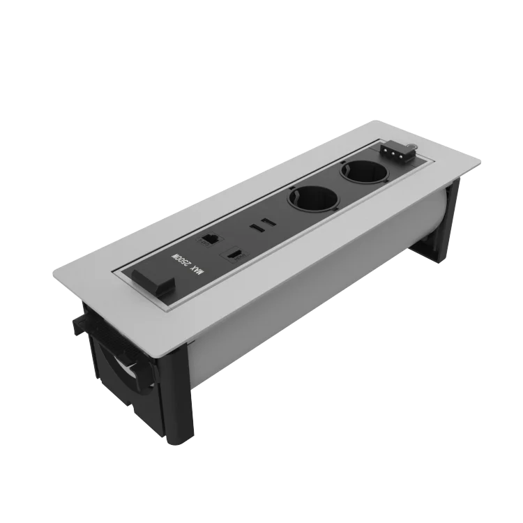 Universal Desktop Rotatable Sockets Set Outlet Desk Power Extension ...