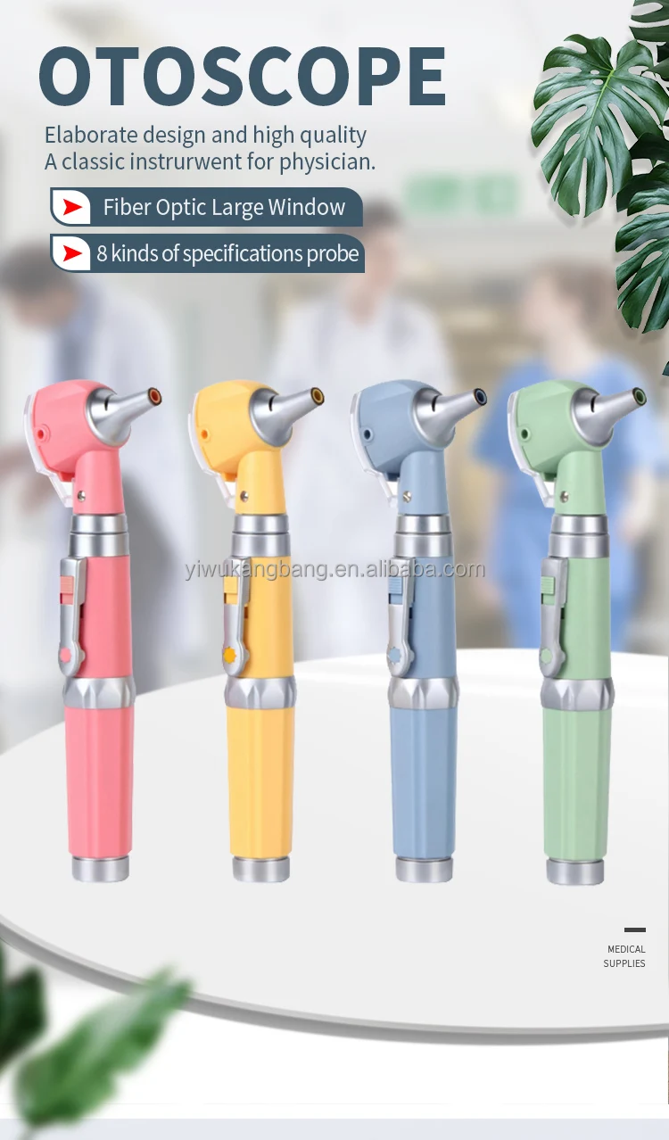 Beautiful Color Mini Otoscope And Ophthalmoscope Household Diagnostic ...