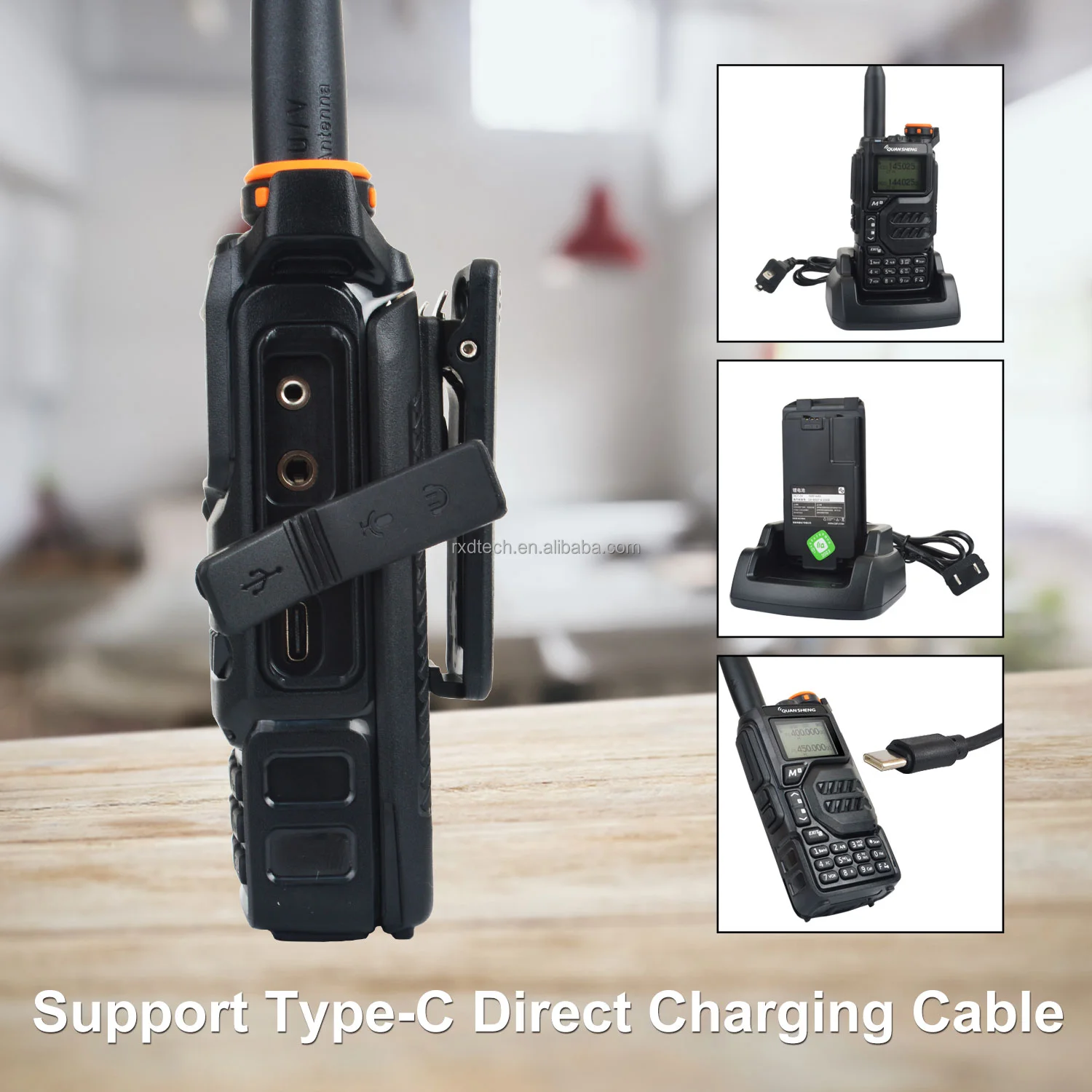 New Arrival Quansheng Uv-k5 Uvk5 Uv K5 Walkie Talkie Vhf/uhf Air ...