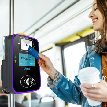 Emv L1 L2 Smart Bus Card Reader With Gps 4g Wifi Bus Card Validator ...