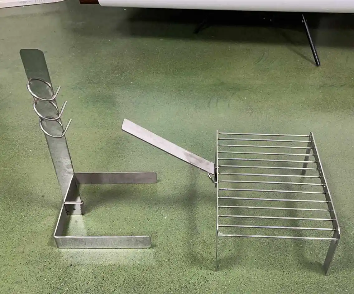 Barbecue Charcoal Grill Adjustable Height Grate Rack - Buy Outdoor ...