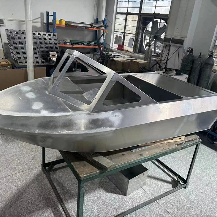 Rafting Boat Aluminum Mini Jet Boat Sport Yacht Fast Speed