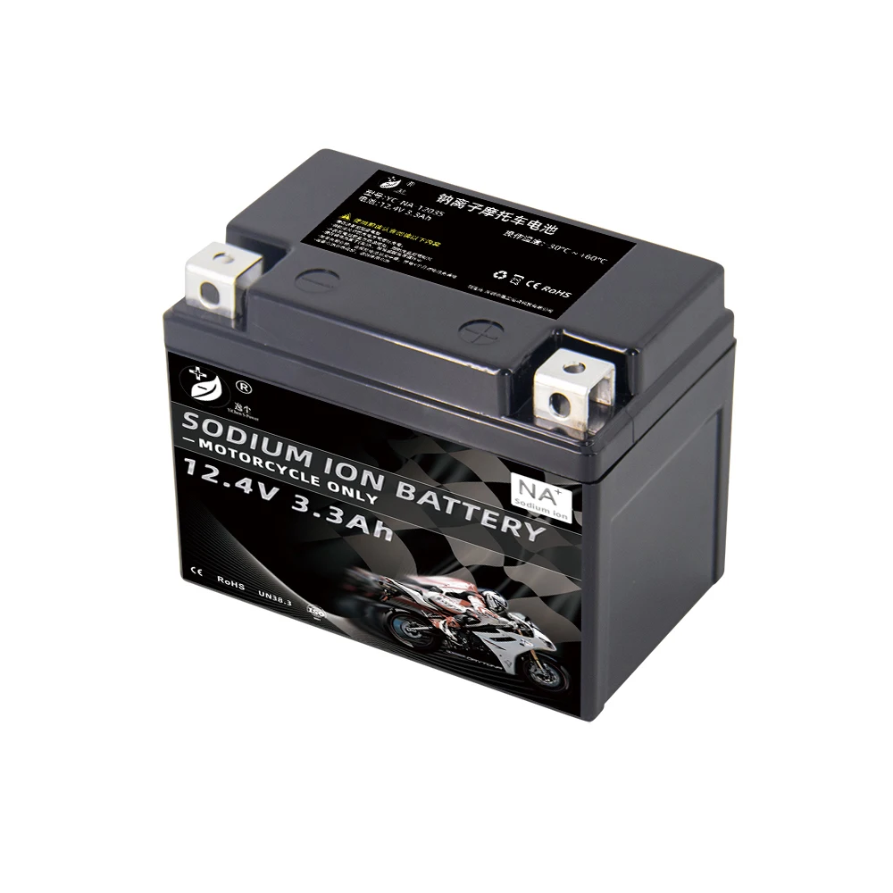 12v Sodium Ion Motorcycle Battery 3.9ah For Electric Starter - Oem ...
