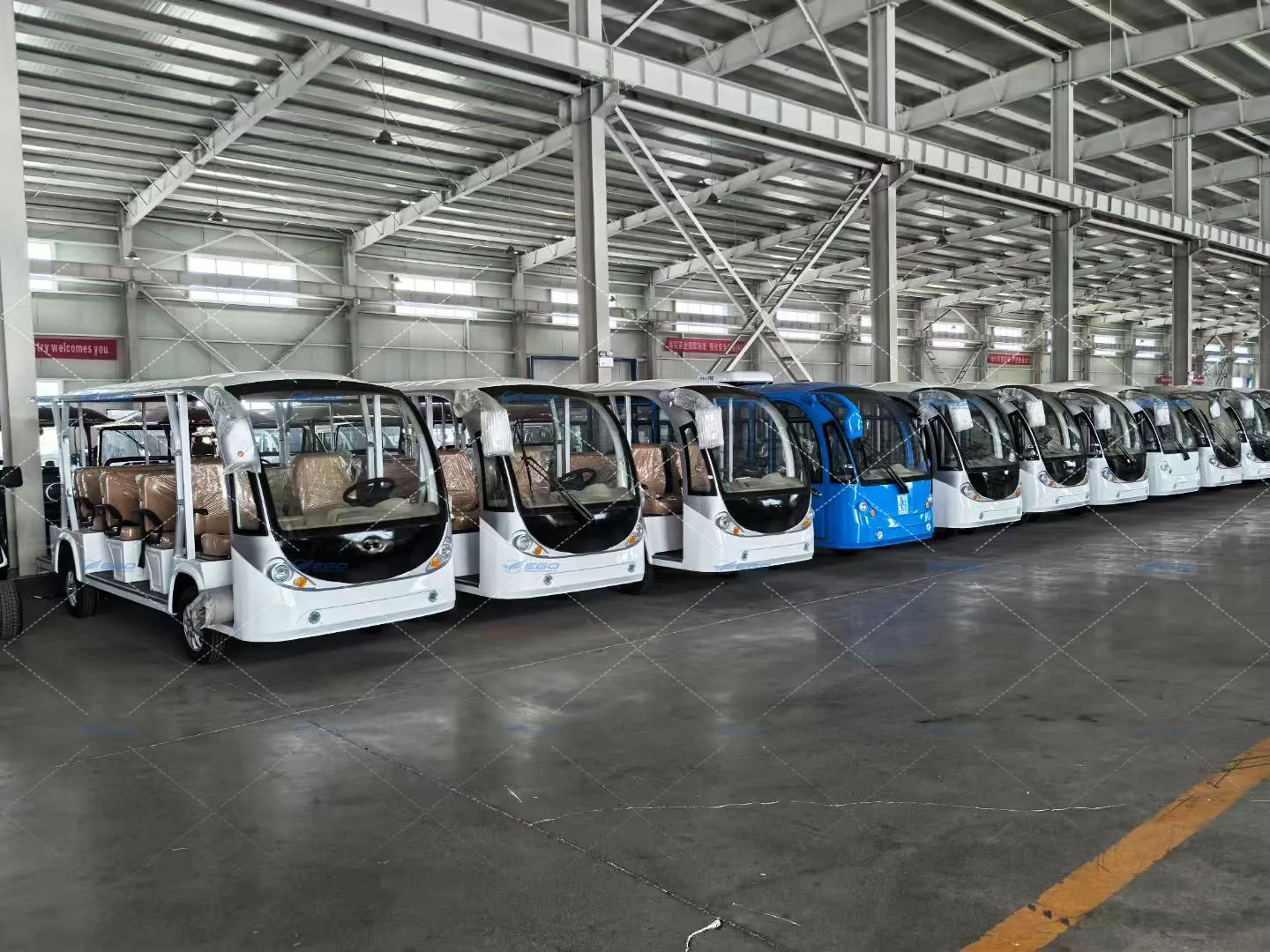 Tourist Gasoline Sightseeing Car - 11/14 Seater Shuttle Bus