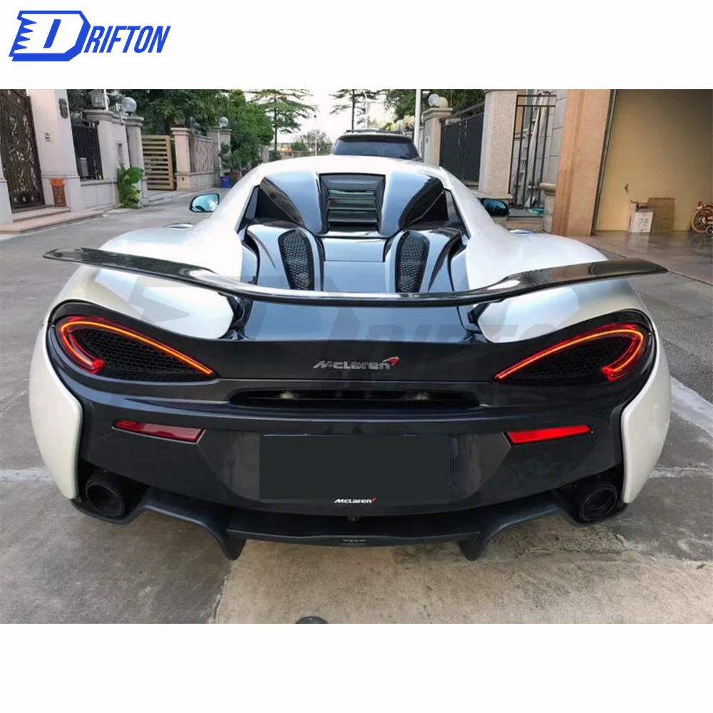 Beautiful Rear Spoiler Dry Carbon Fiber Version for Mclaren 570S Carbon ...