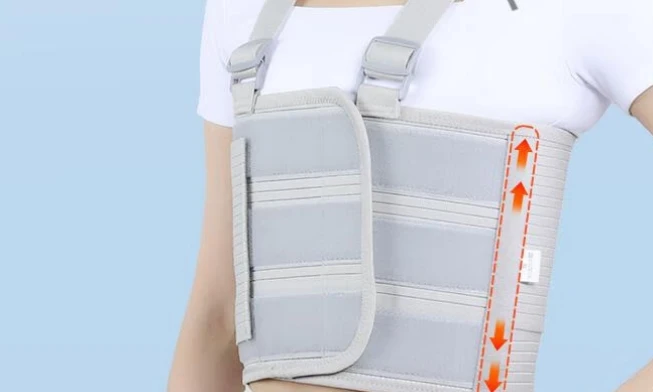 Adjustable Thoracic Rib Fixation Belt Sternal Injury Fixation Band Rib ...