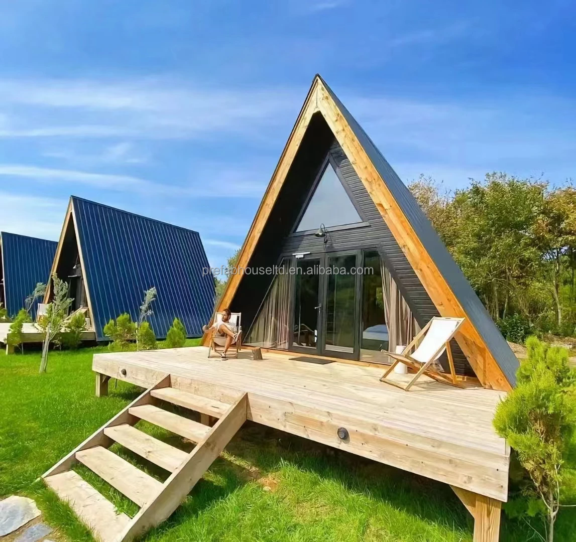 Luxury Prefabricated Houses - Portable Triangle Roof Design