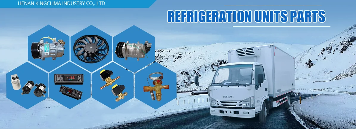 Small Movable Trailer Refrigeration Units - 110v/115v/220v