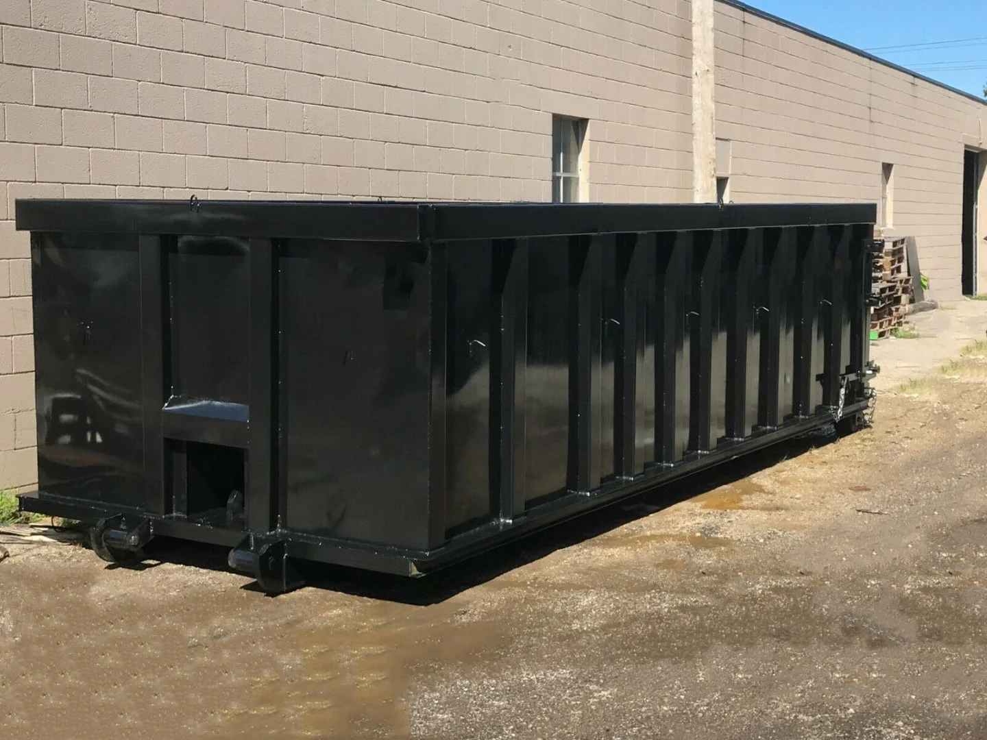 8 Yard Skip Container Garbage Waste Bin Skip Loader Container Dumpster ...