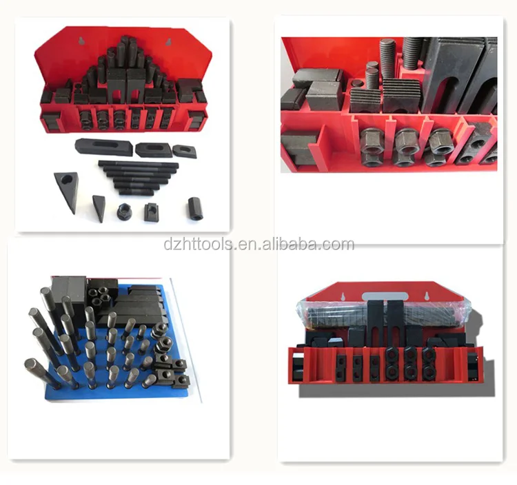 T-slot M16 CNC Clamping Kits - Durable Steel Solutions