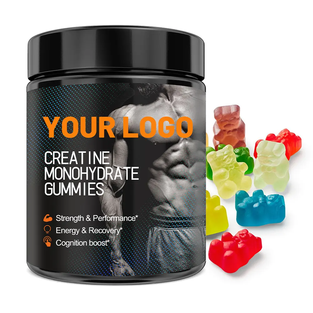 Private Label Creatine Monohydrate Gummies Mix Custom Formula and ...