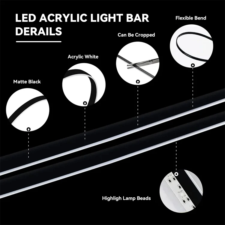 RGB 18 in 1 Symphony LED Car Atmosphere Lights - 64 Colors Acrylic ...