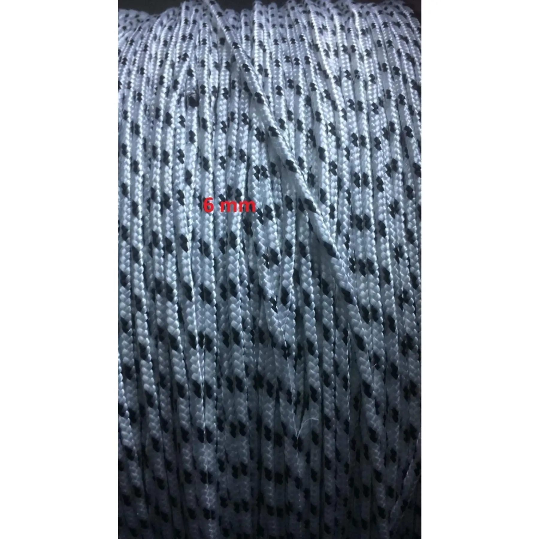 18 Mm Sheet Rope 20 Meters - Shiny Silk Braided Polyester Rope - Boat ...