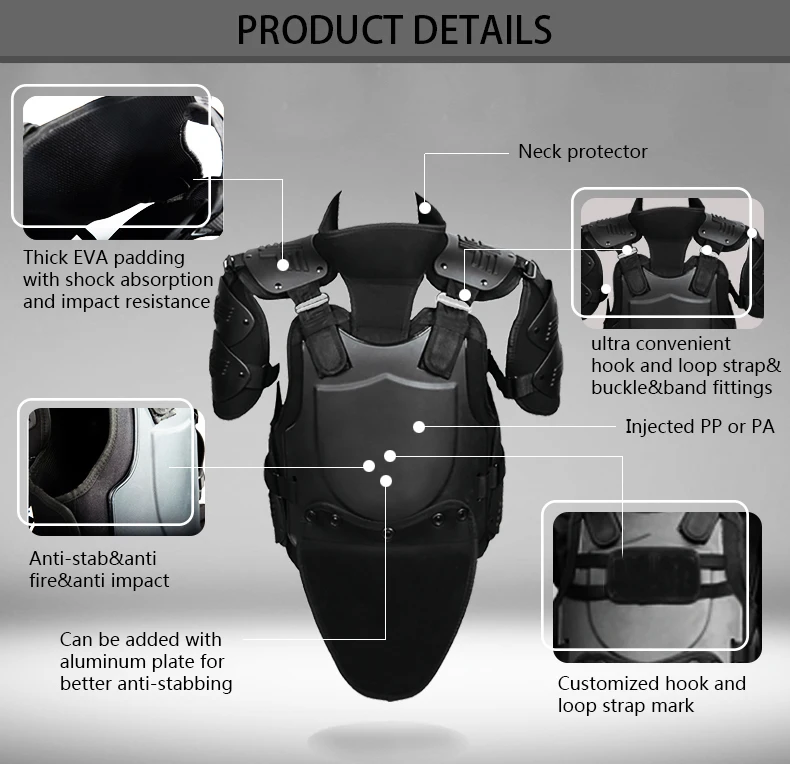 Safety Security Riot Gear Full Body Protector Riot Suit Protection Riot ...