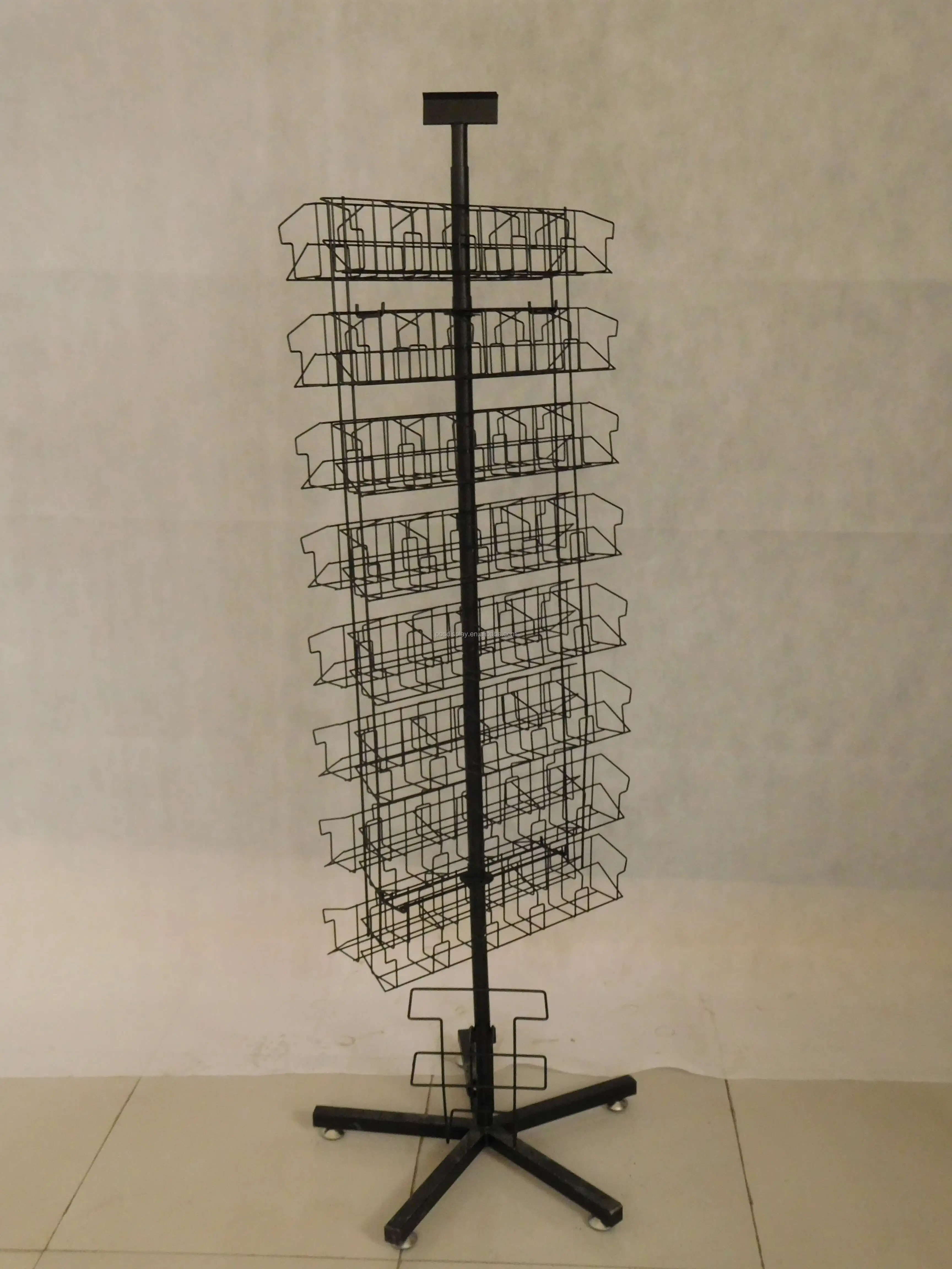 Free Standing Wire Display Racks for Seeds - Durable & Versatile