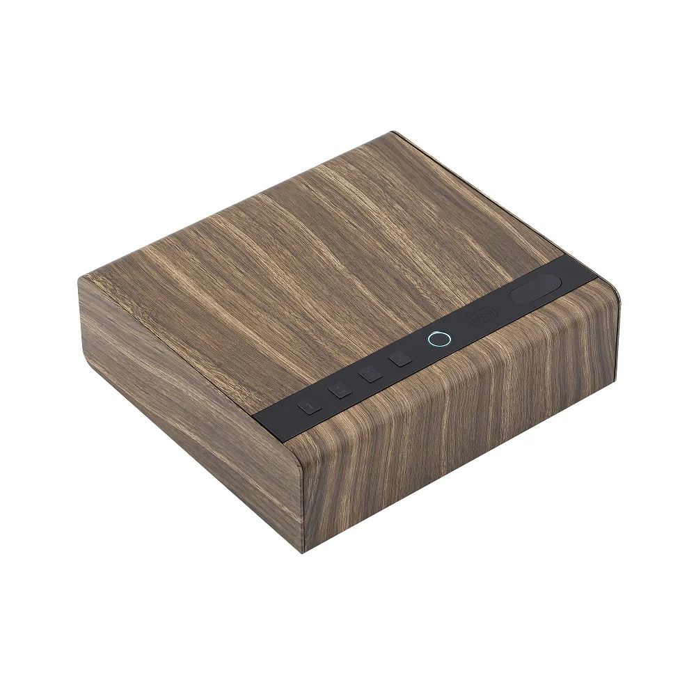 Automatic Hidden Gun Safe Intelligent Mechanical Key Gun Vault Safe Box ...