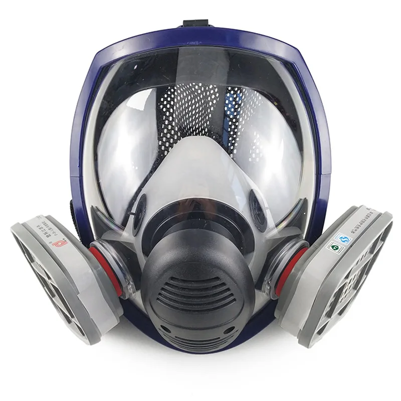 Multi-Purpose Full Face Industrial Respirator Self-Inhaling Mask for ...