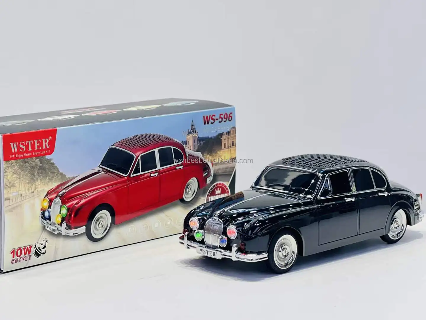 10W Bass Retro Classic Outdoor Portable Home Wireless Car Speaker