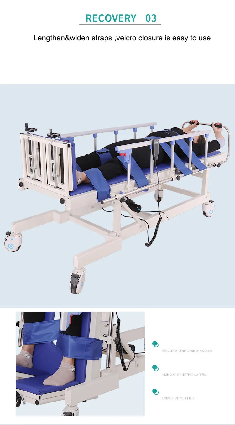 Multi-functional Medical Electric Standing Bed for Paralyzed Patients