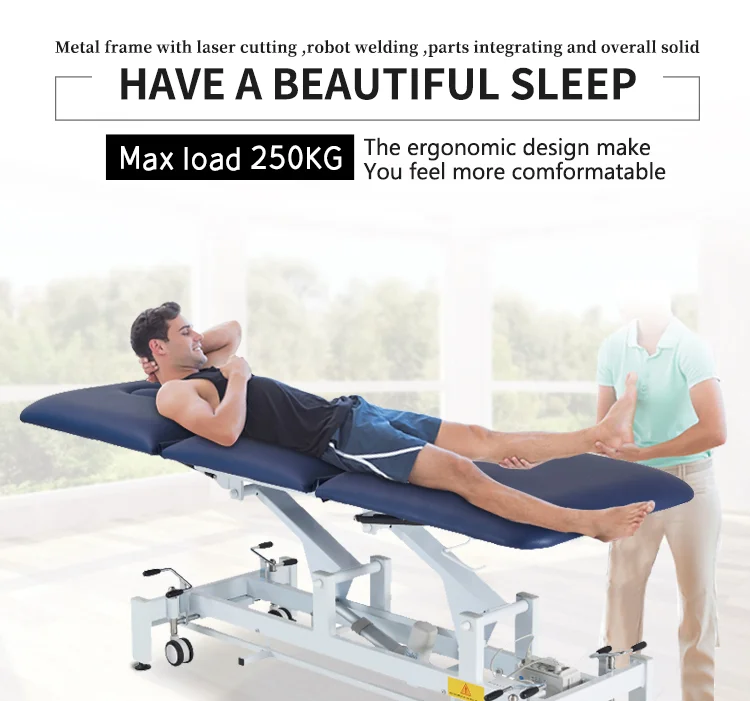 Physiotherapy Traction Bed Lumbar And Neck Traction Table - Buy ...