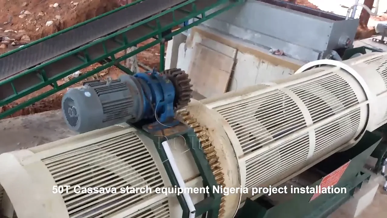 High Quality Tapioca Starch Processing Machine Separating And Refining ...