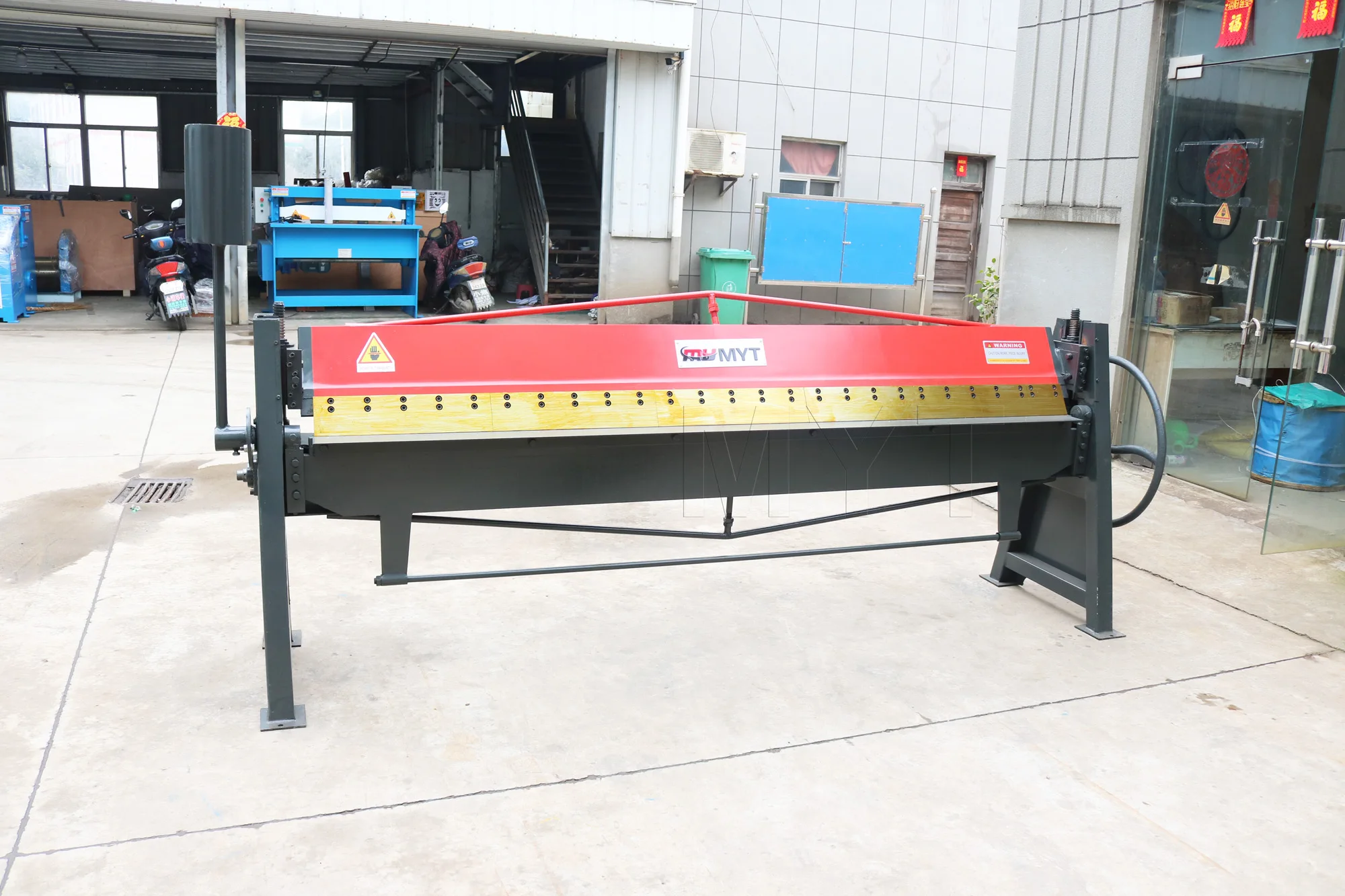 Manual Pan and Box Brake Bending Folding Machine for Metal