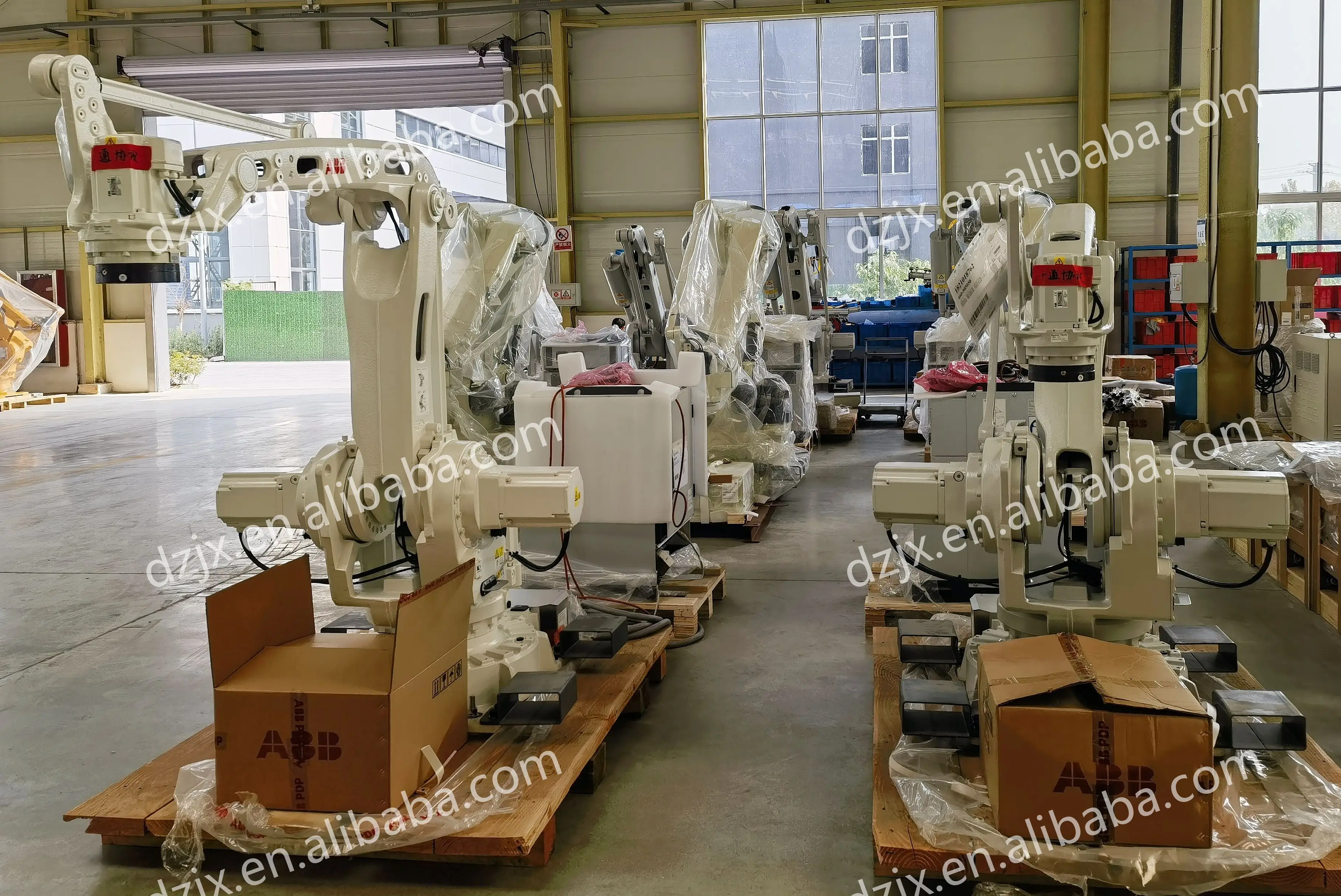 DZJX Cartesian Automatic Wood Pellet Yupack Single Column Robot ...