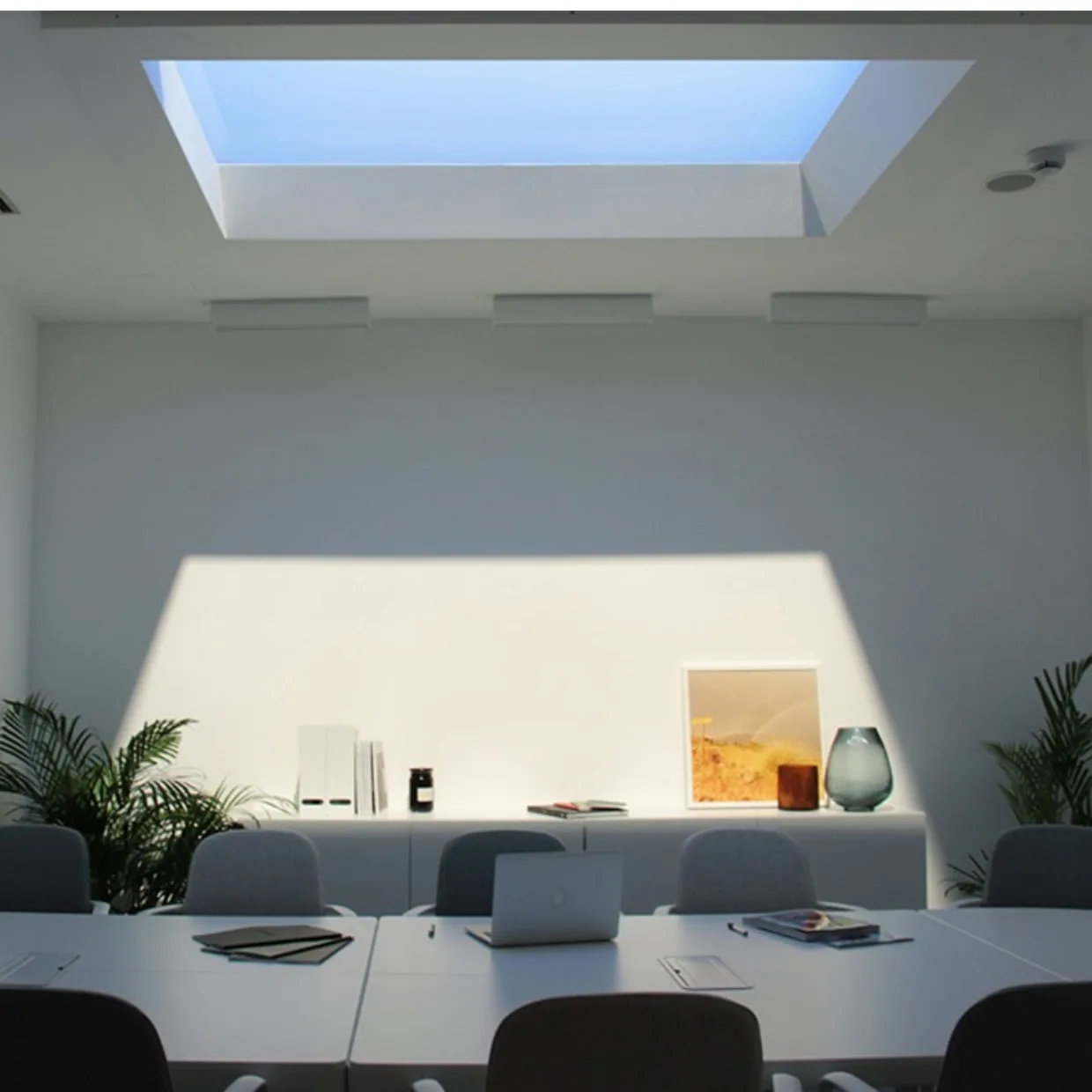 Ceiling Light Diffuser Panels Frameless Led Skylight Cloud Panel Blue ...