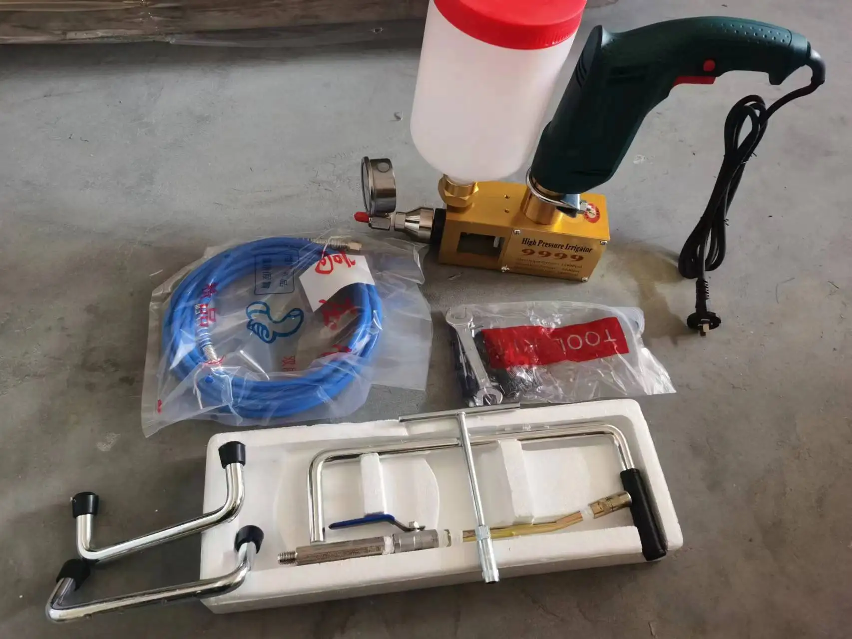 High Pressure Polyurethane Injection Grouting Machine Waterproofing ...