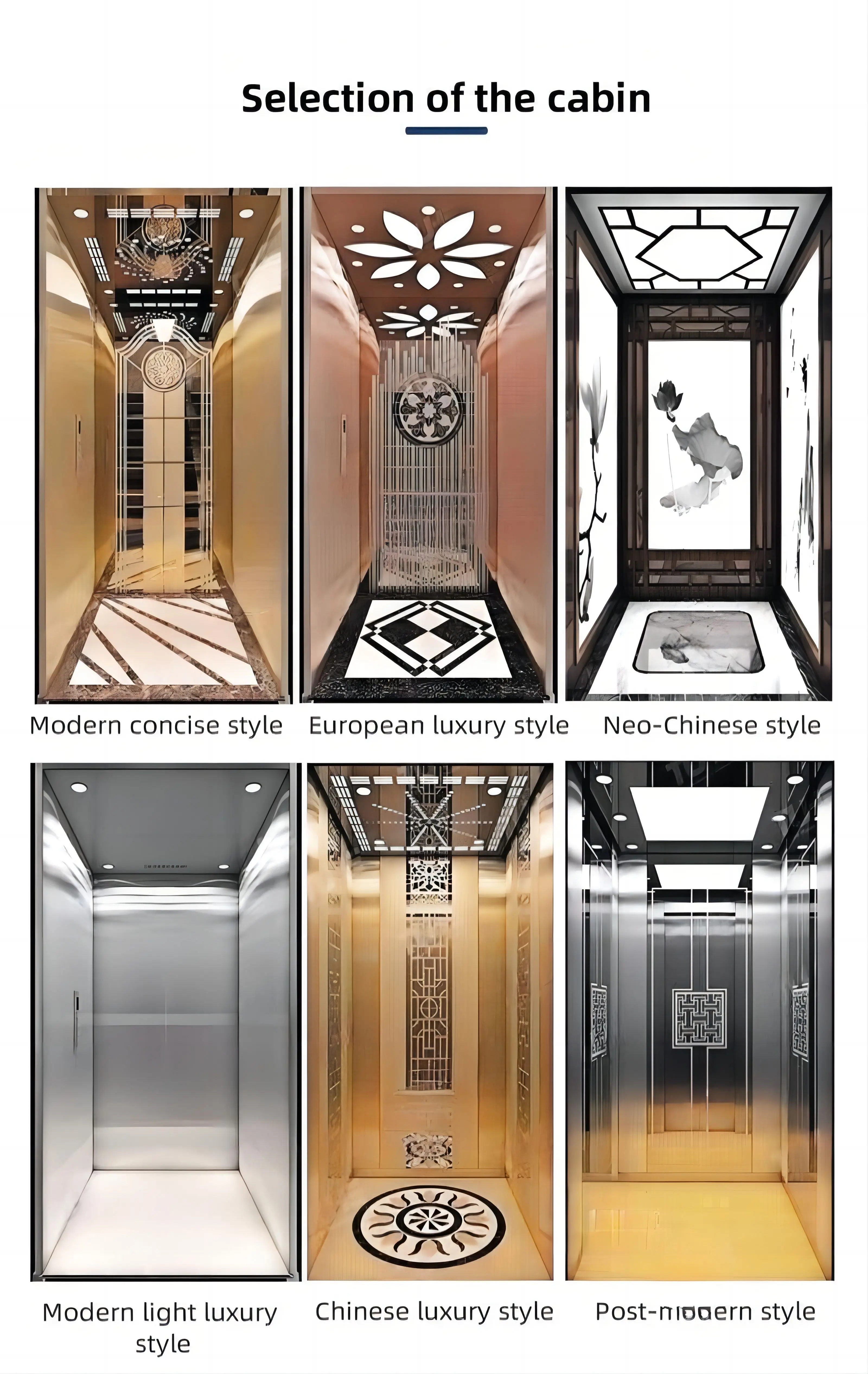 Residential Home Elevator Safety Lift Panoramic Glass Large Capacity ...