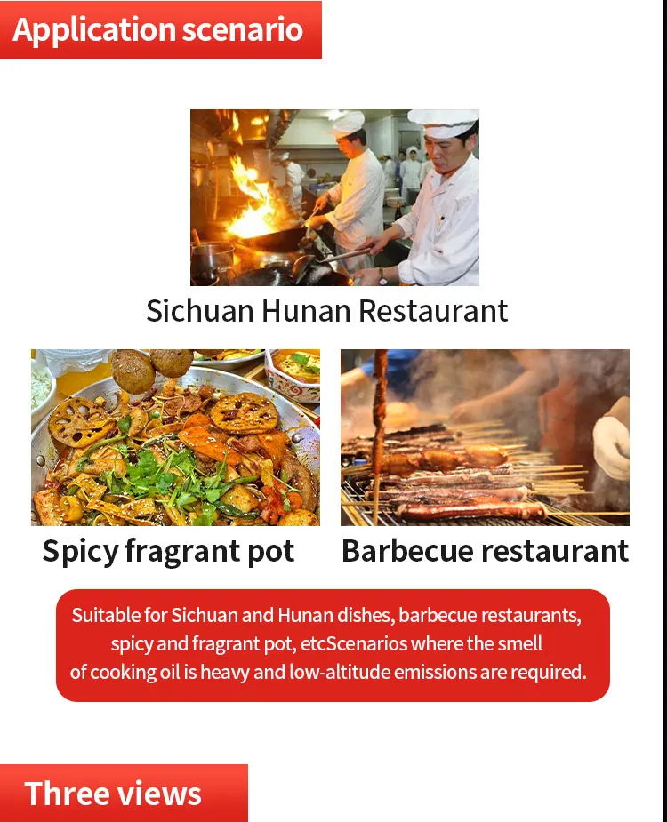 Shenbaili Commercial Range Hoods For Chinese Restaurants - Integrated ...