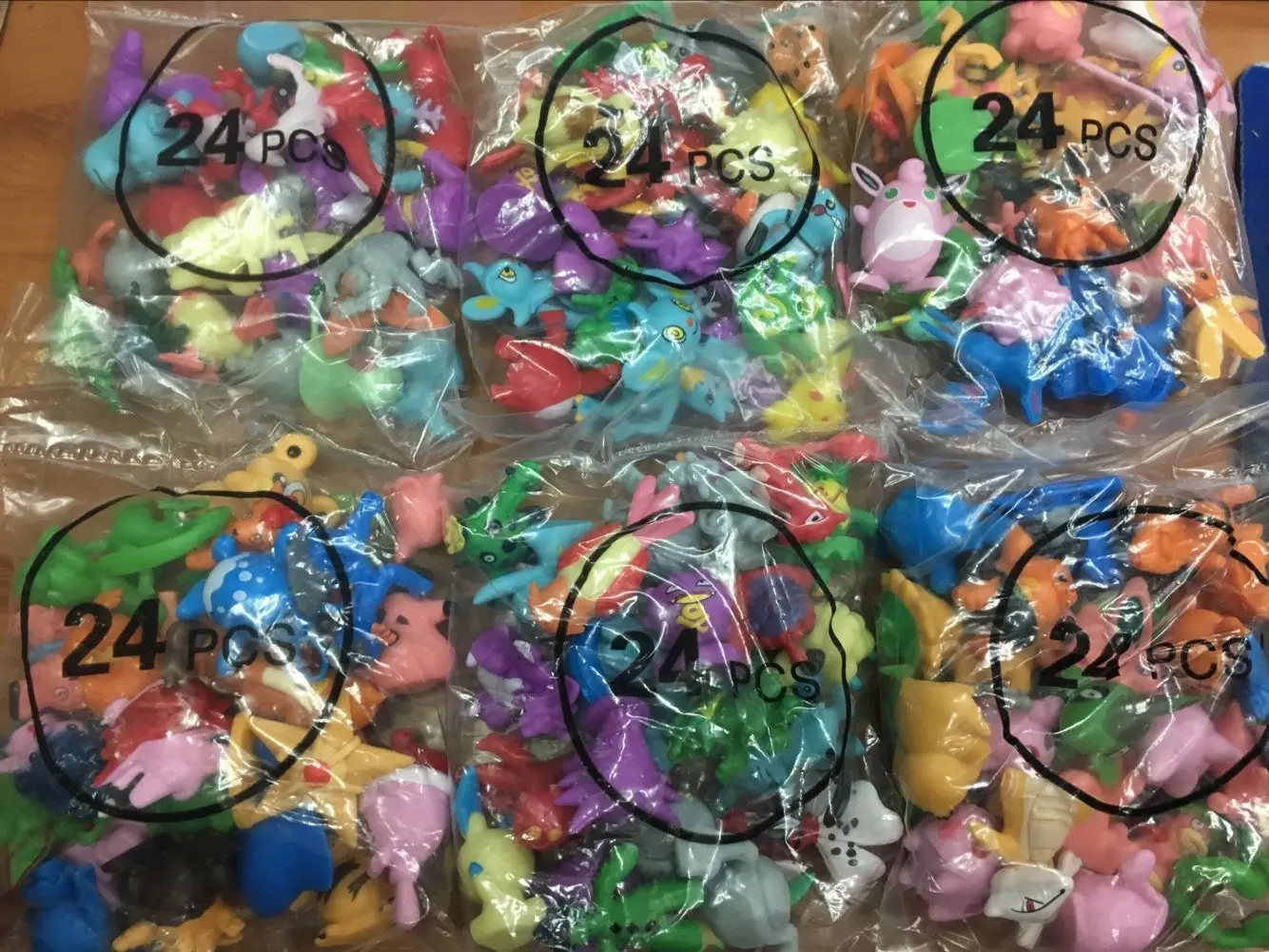 Wholesale 144 Mini Child Toy Action Figures - Pokemoned