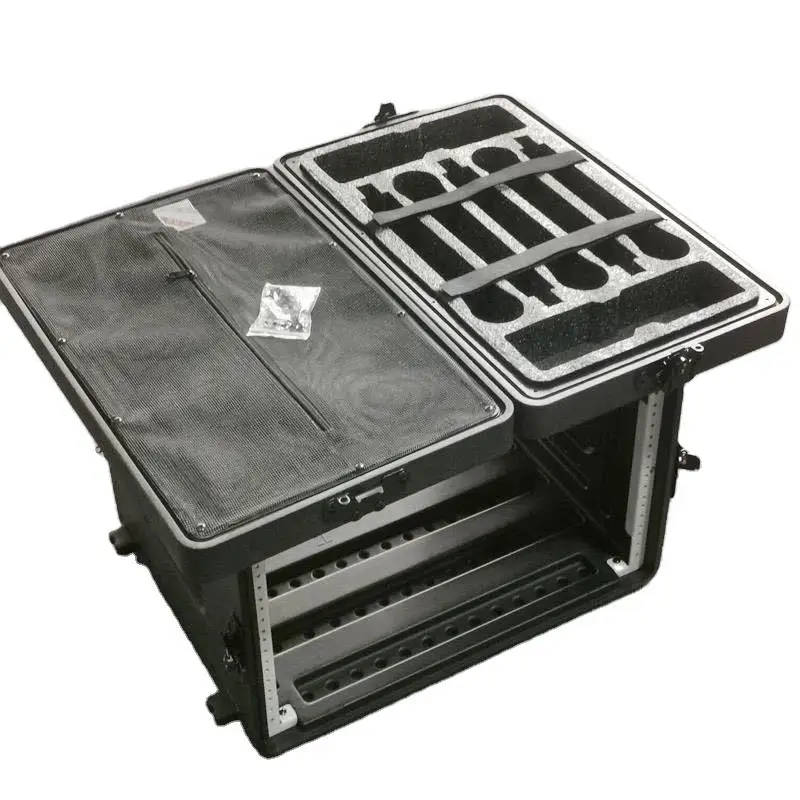 19\" Portable EVA Plastic Flight Case Easy Installation 2 Space ...