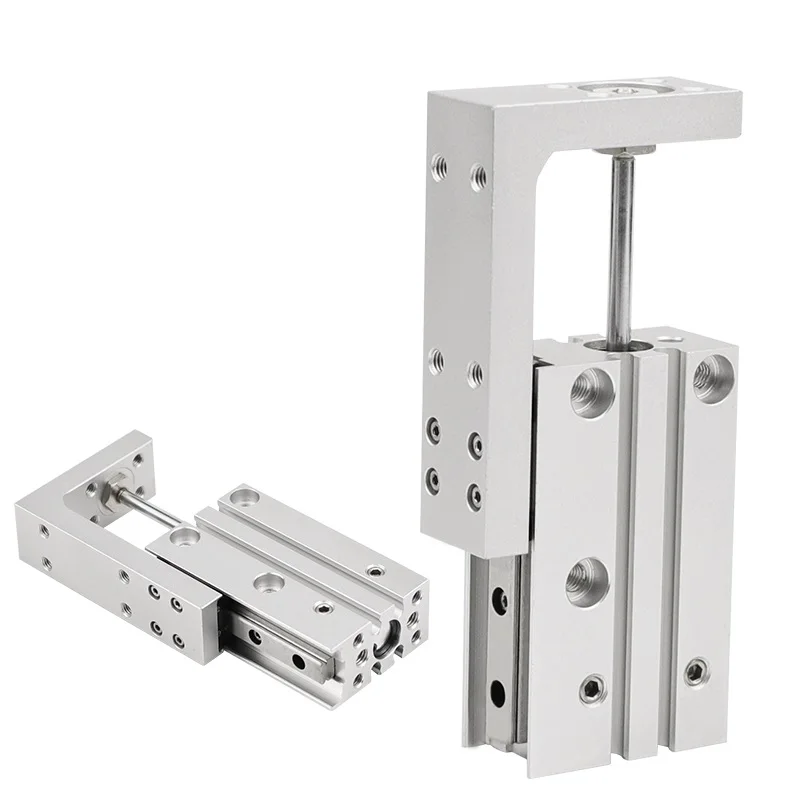 Smc Type Mxh Compact Slide Series Bore Size 6 10 16 20mm Stroke 5 10 15 ...