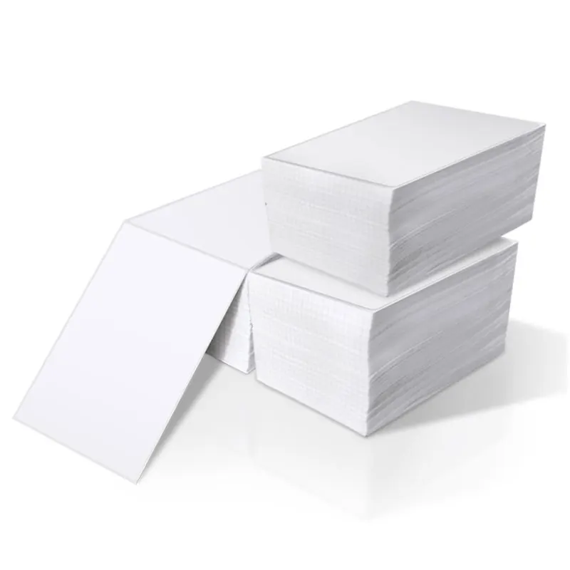 Waterproof Waybill Fan Fold Shipping 4x6 Fanfold Thermal Label Paper ...