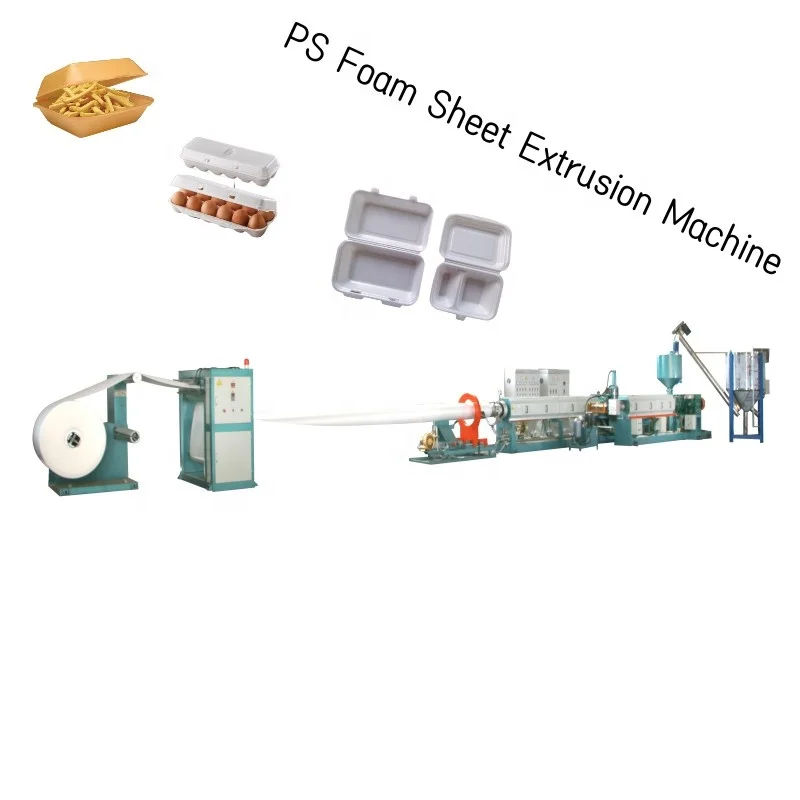 Ps Foam Sheet Making Machine Polystyrene Eps Xps Rolls Extrusion Line ...