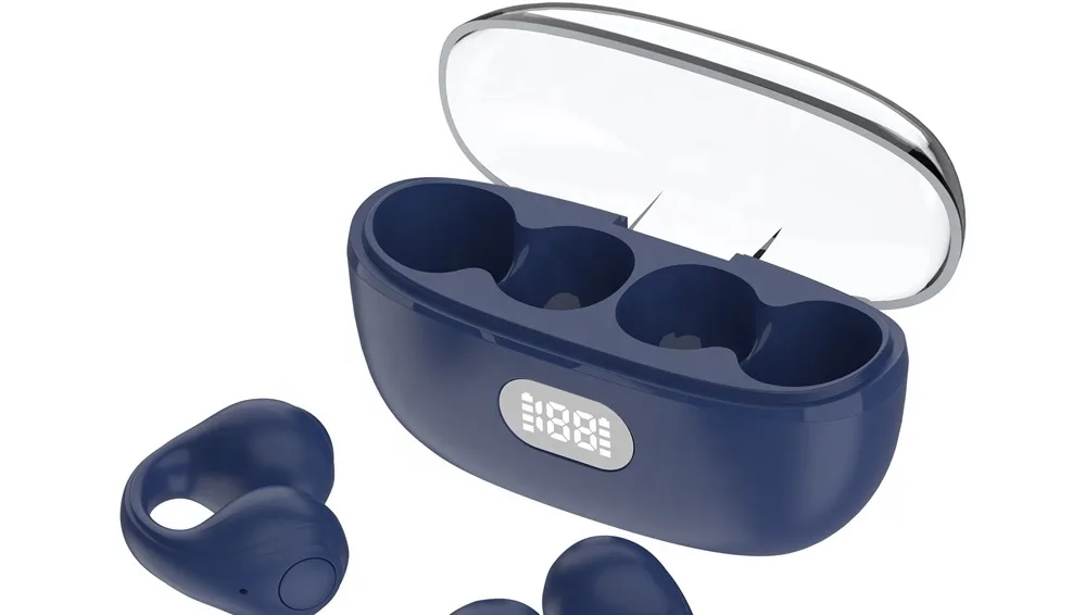 2023 Same As Ambie Sound Ear-cuffs Open Ear Hd Voice Wireless Blue ...