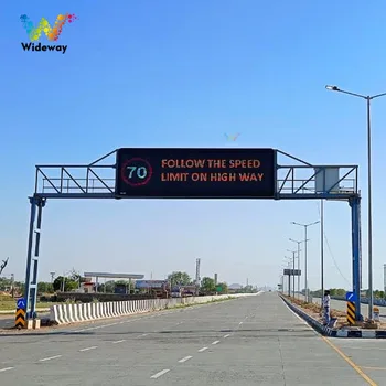 Highway Road Traffic Congestion Led Variable Information Guidance Sign ...