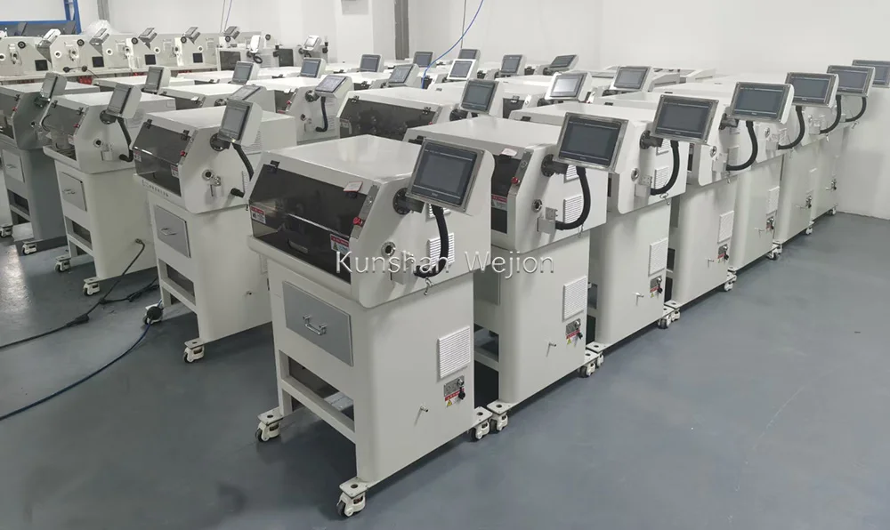 Large Cable 150sqmm Fully Automatic Wire Cable Cutting Stripping ...