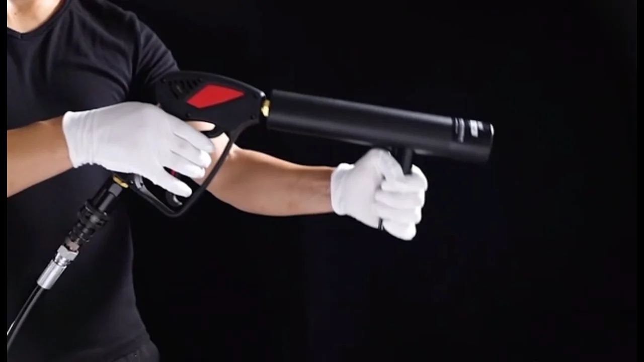 Factory Price Mini Disco Cheap Co2 Cannon Hand Pistol Dj Smoke Gun For ...