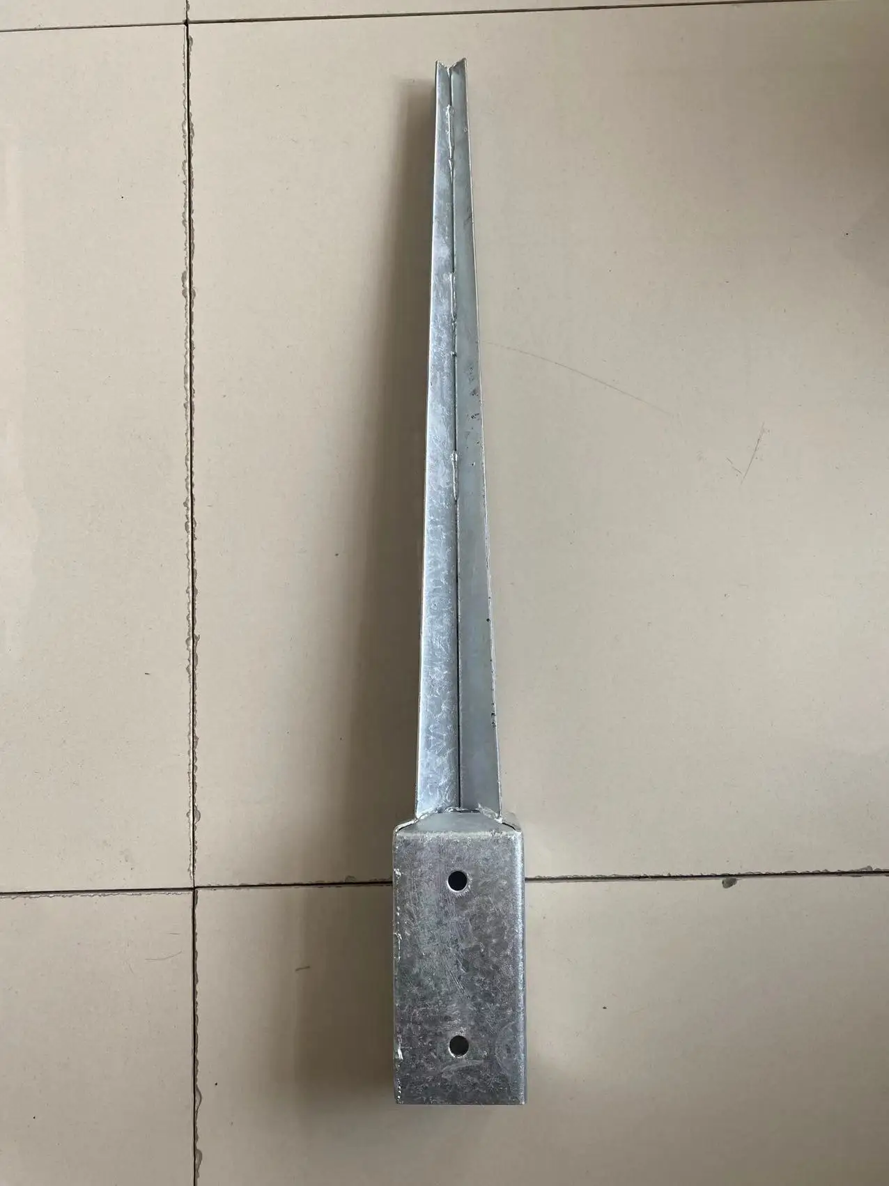 Galvanized Ground Screw Pole Anchor/fence Post Spike| Alibaba.com