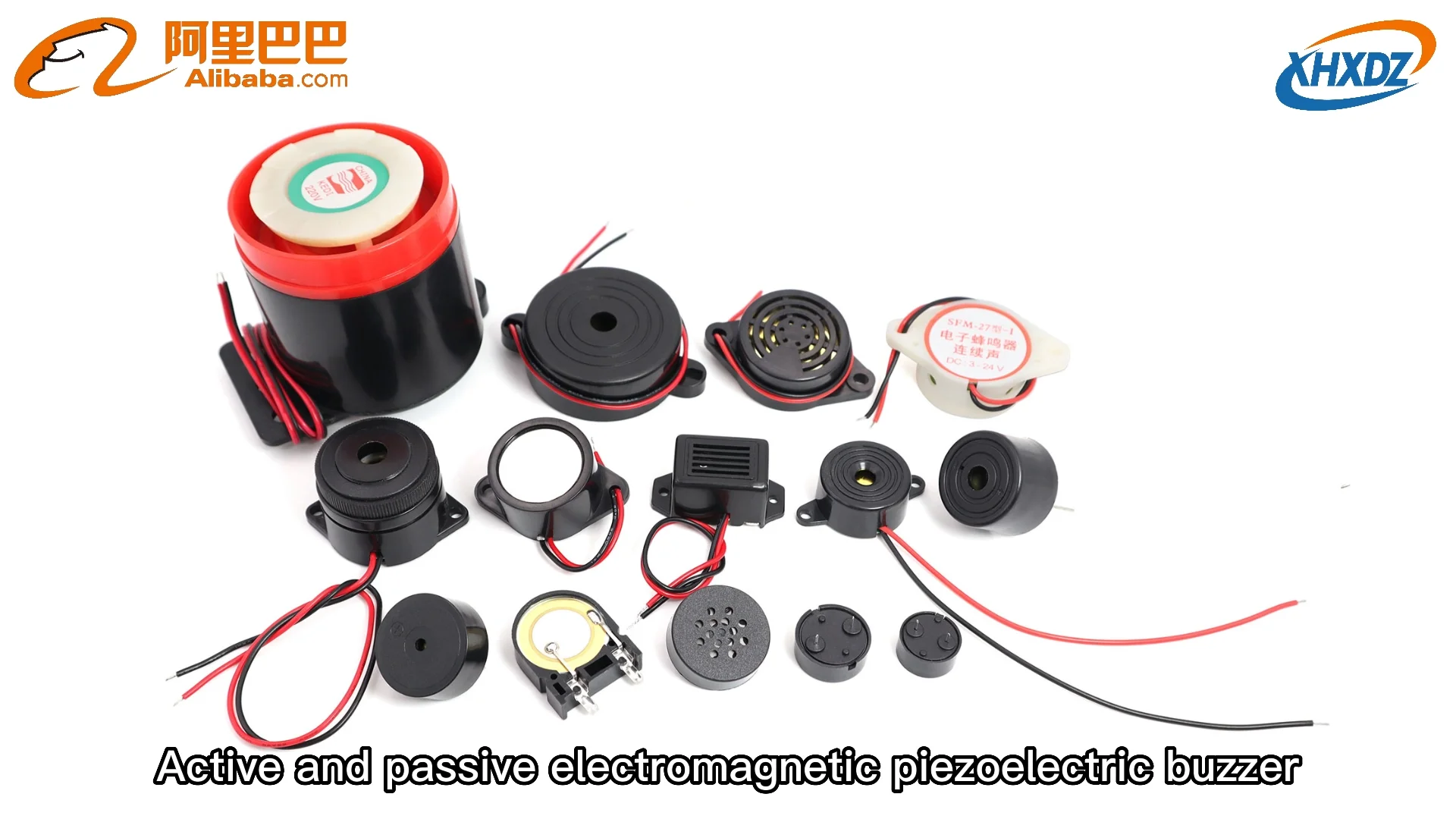 3527 Passive Piezoelectric Buzzer Alarm Size 35*8mm Ac3v 5v 12v 24v ...