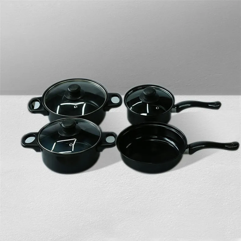 Hot Selling 13pcs Cheap Kitchen Housewares Iron Non Stick Kitchen Pots ...